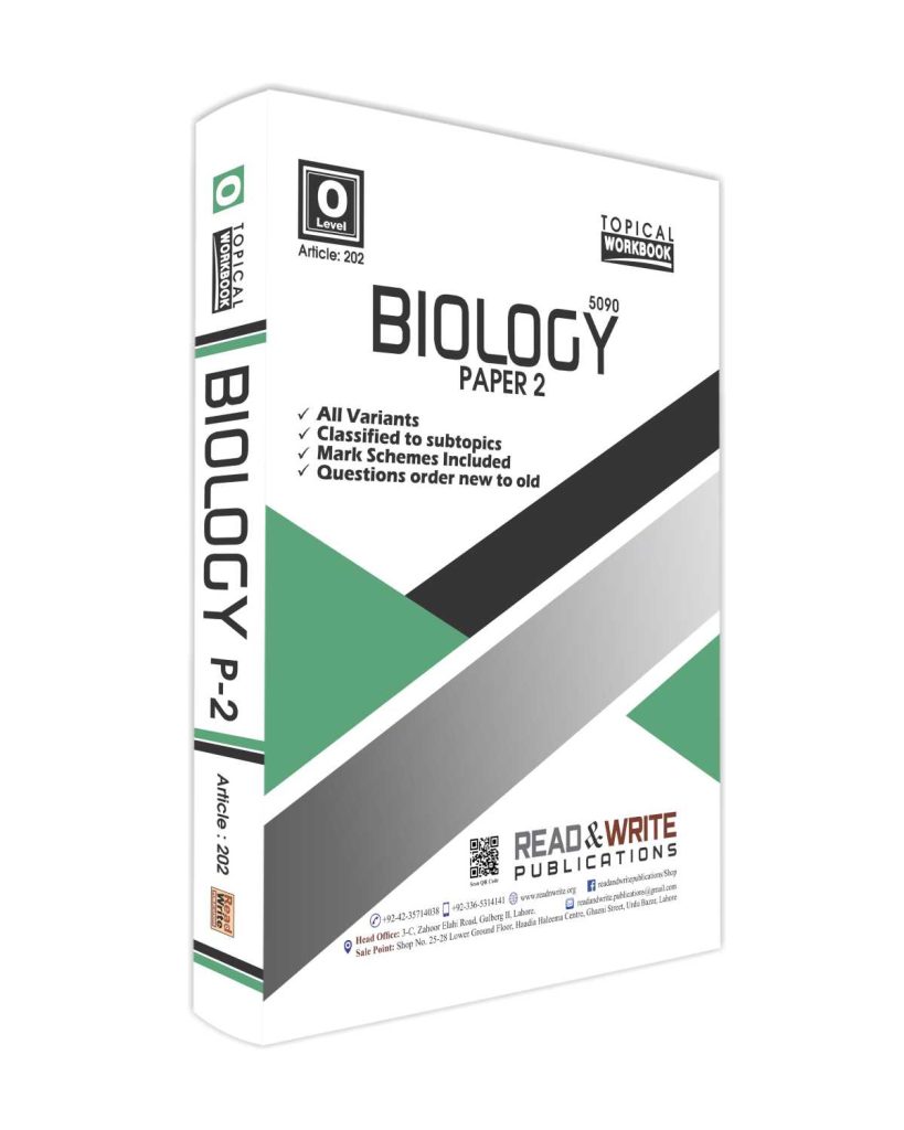 Biology O-Level P-2 Topical Workbook - My Book Bank